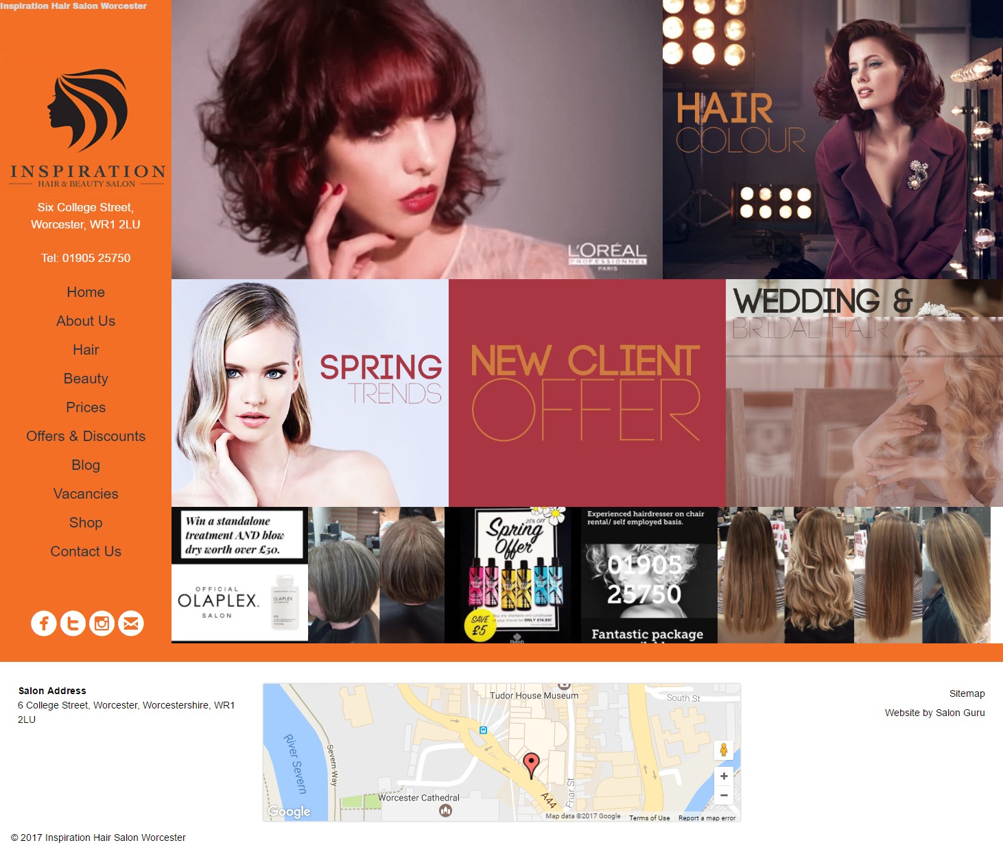 Salon Website Design – checklist