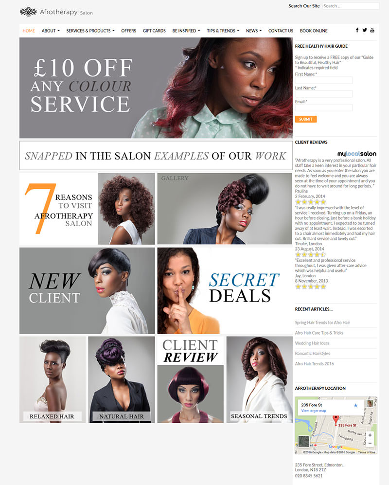 Afro-Salon | Salon Guru