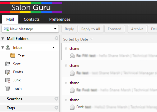 email system | Salon Guru