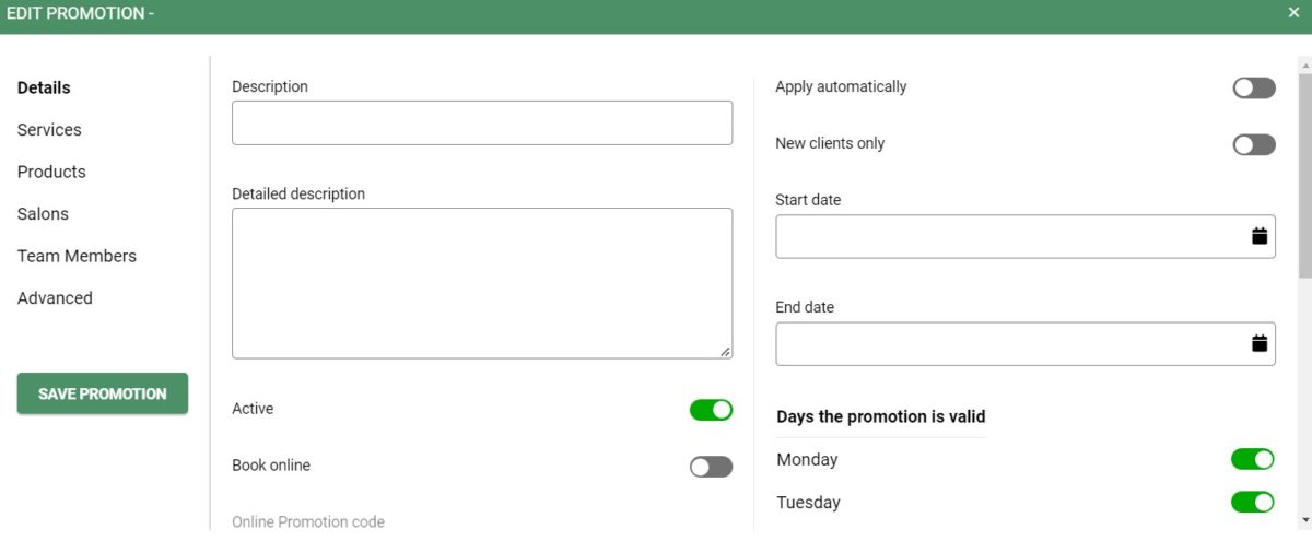 How To Add A Promotion To Salon iQ | Salon Guru