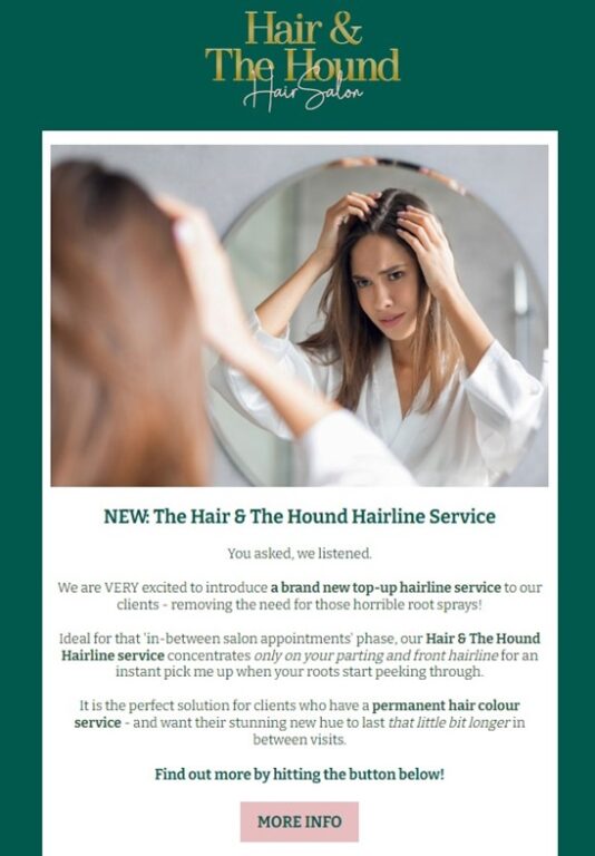 Salon email marketing – tips, ideas, templates, examples | Salon Guru